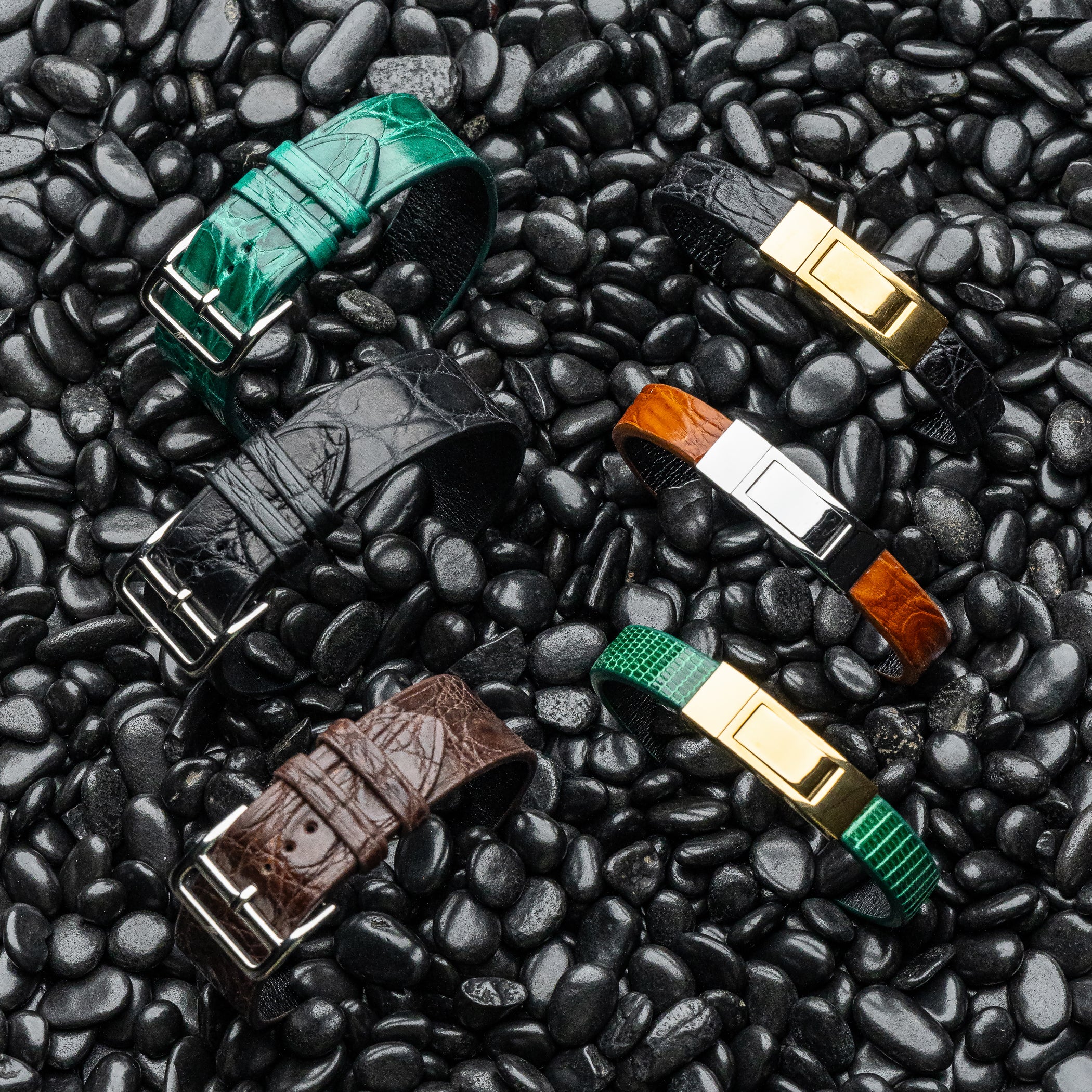 ALLIGATOR BRACELETS buy with discount & delivery - leather goods from A ...